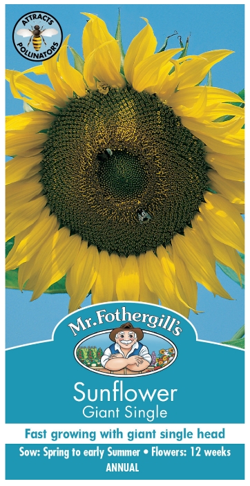 SUNFLOWER GIANT SINGLE SEEDS | Westernport Sand & Soil