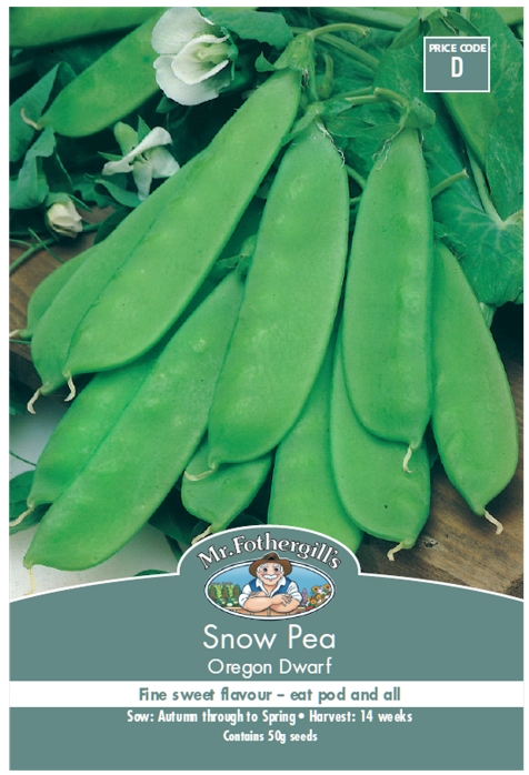 SNOW PEA OREGON DWARF SEEDS | Westernport Sand & Soil