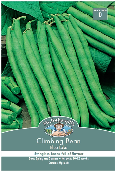 CLIMBING BEAN BLUE LAKE SEEDS | Westernport Sand & Soil