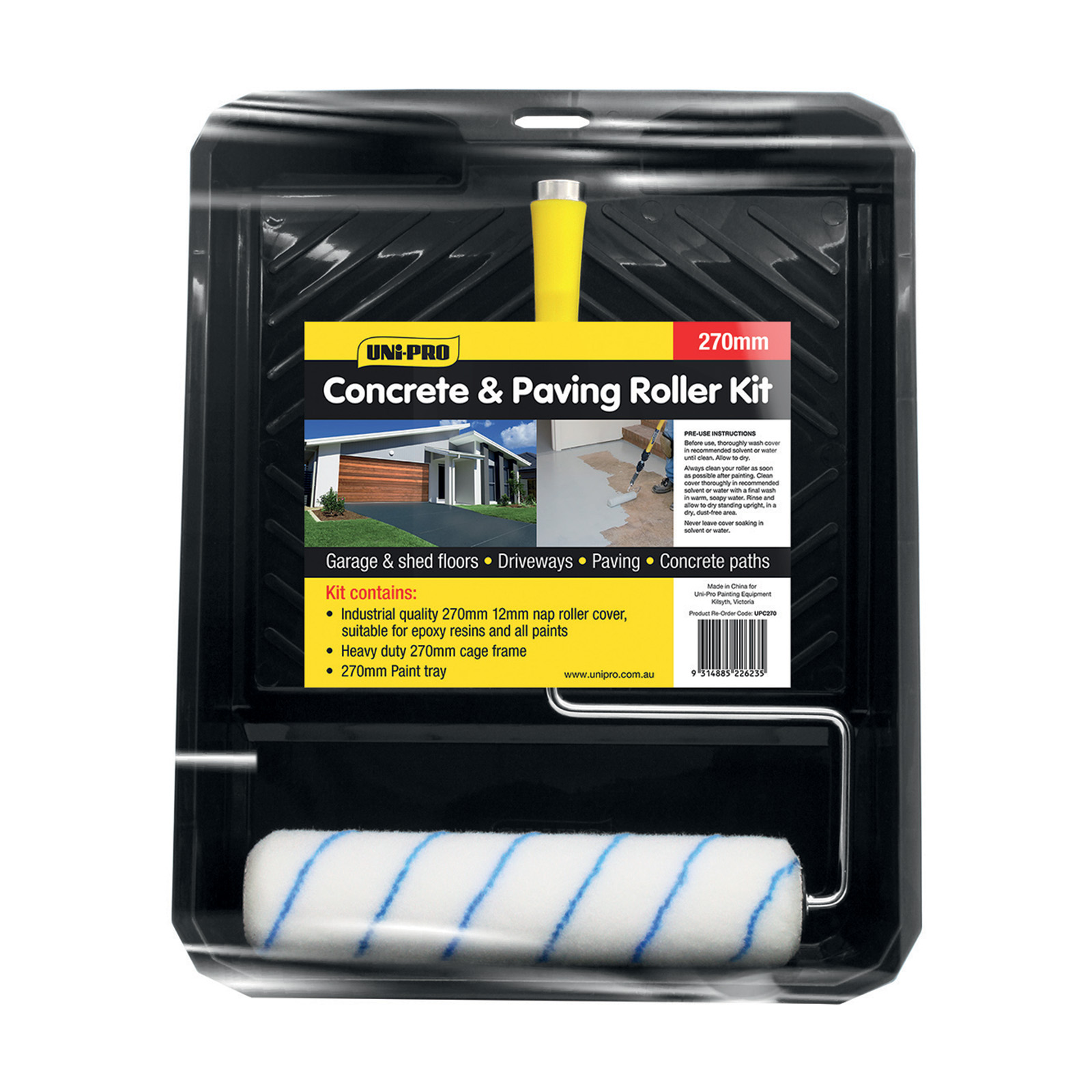CONCRETE AND PAVING ROLLER KIT | Westernport Sand & Soil